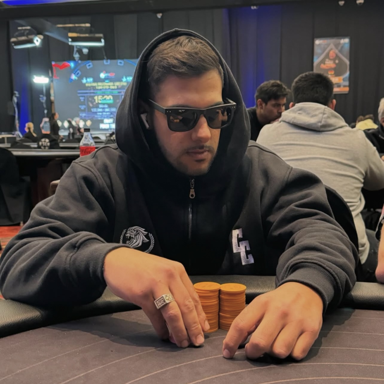 Bomba dominical de Andrés Di Pietro en GG POKER - Uruguay Poker Series